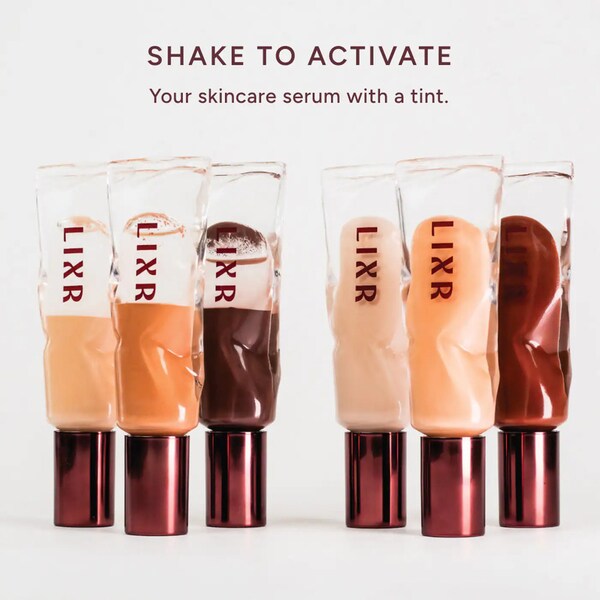 Shakeable Waterless Tinted Serums: LIXR Beauty Has Introduced the Skin ...