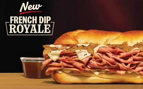 Dippable Roast Beef Sandwiches: Arby’s New French Dip Royale Drops on ...