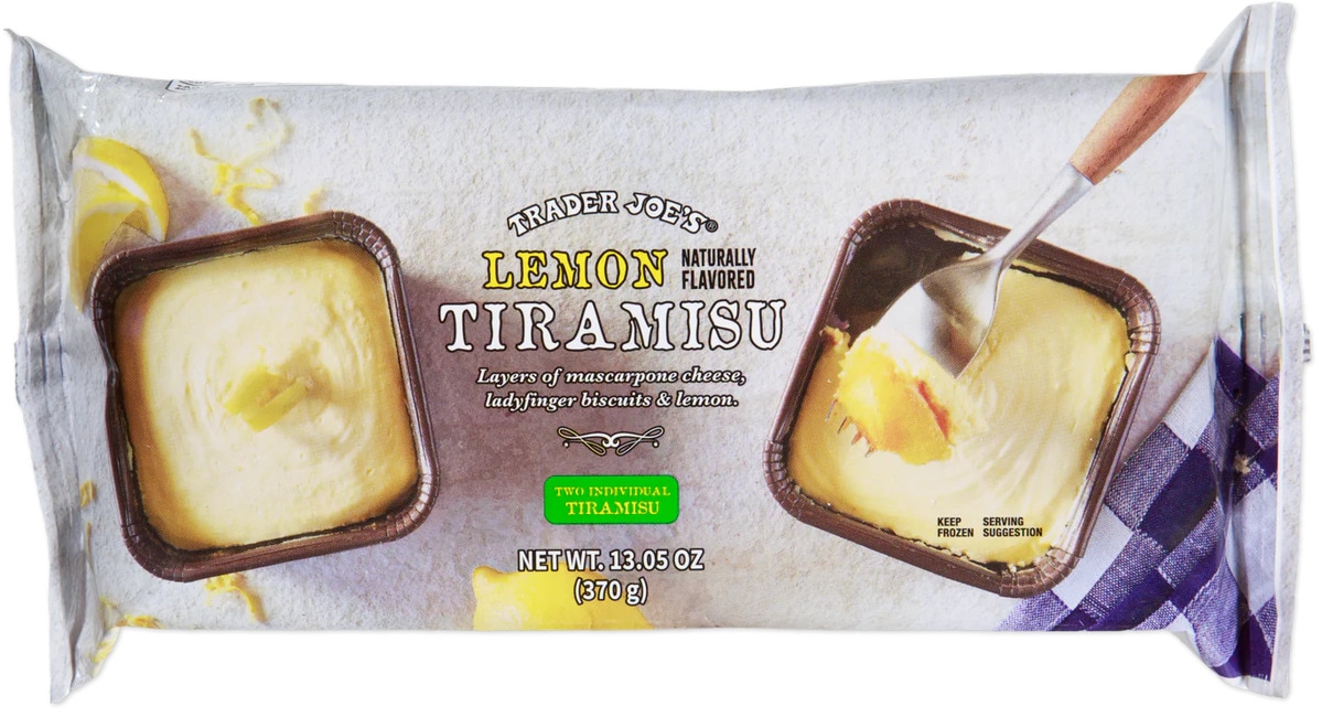 Citrus-Flavored Tiramisu Desserts: Trader Joe's Lemon Flavored Tiramisu ...