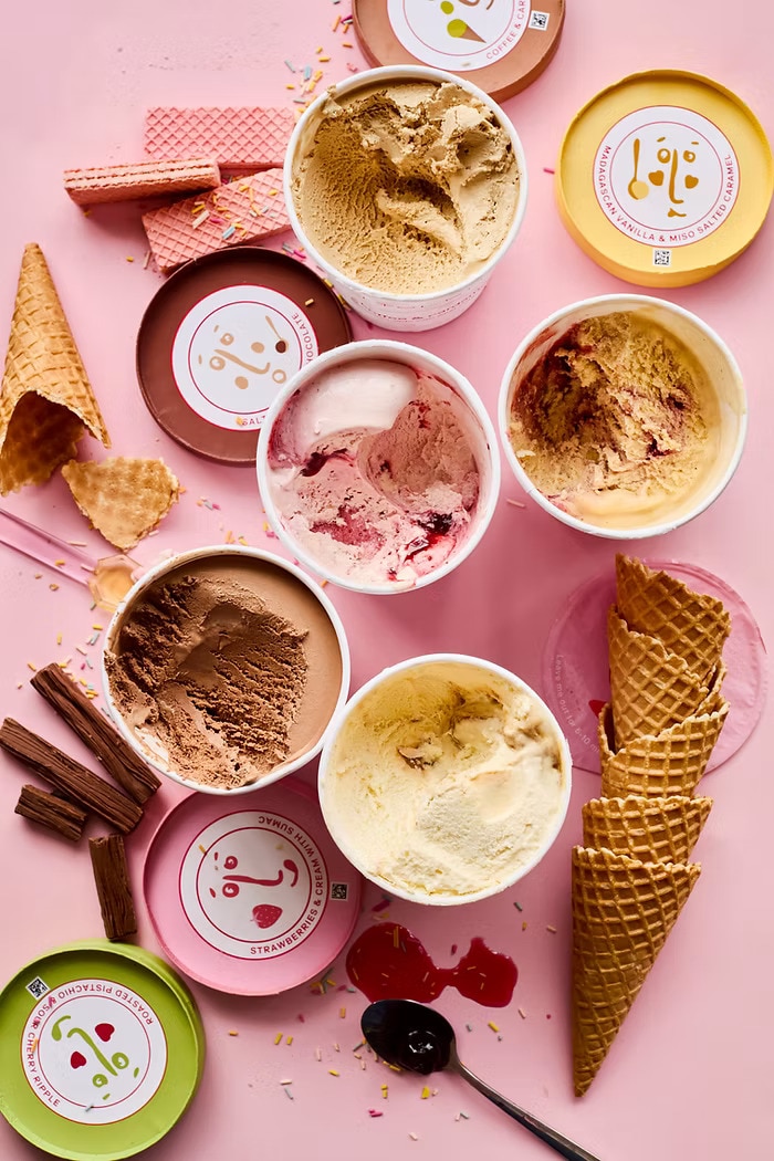 Restaurant-Inspired Ice Creams : Strawberries & Cream with Sumac
