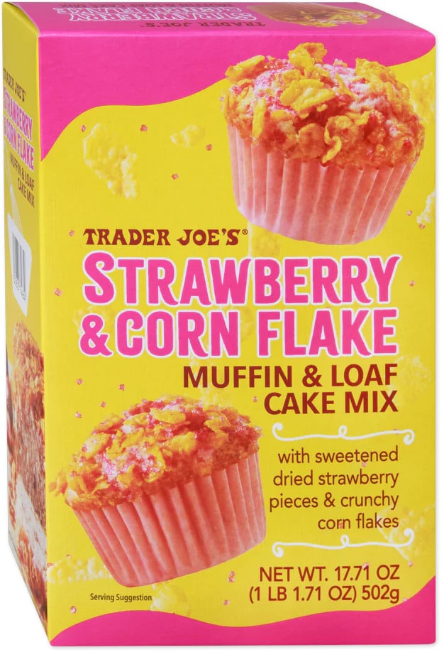 Cereal-Infused Cake Mixes : Strawberry & Corn Flake Cake