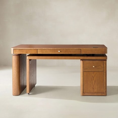 Expanding Standing Desks: Veritas Desk Has Electric Height Adjustment ...
