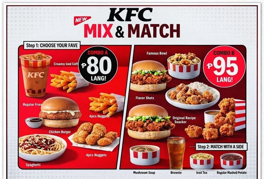 Customizable Value-Driven QSR Menus: The KFC Philippines Mix & Match ...