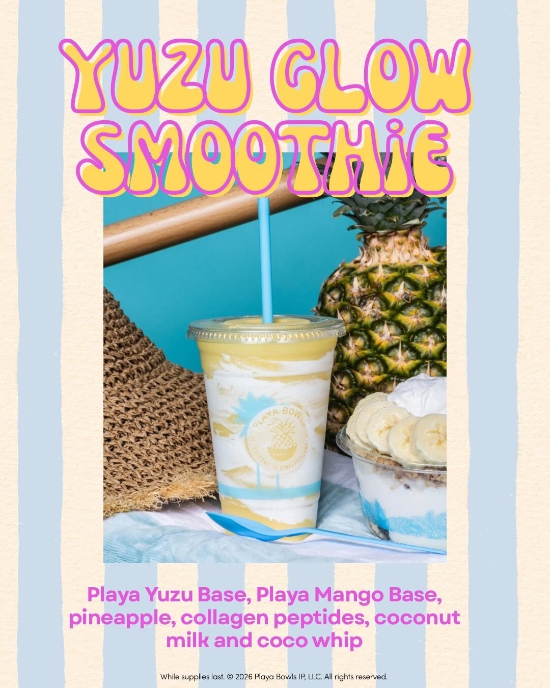 Tart-Sweet Yuzu Refreshments: Playa Bowls' You Be Yuzu Menu Builds on a ...