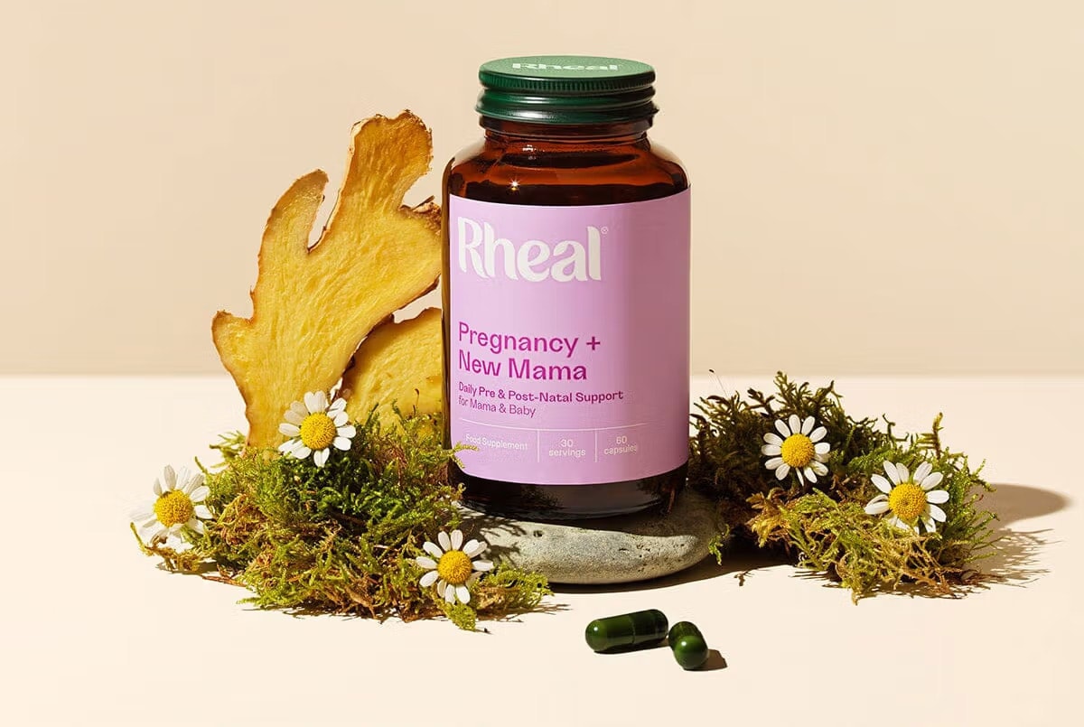 Maternity-Focused Dietary Supplements: Rheal Pregnancy & New Mama Has ...