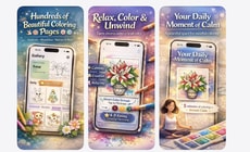 Relaxing Digital Coloring Apps: Color Bloom: Relaxing Coloring Helps ...