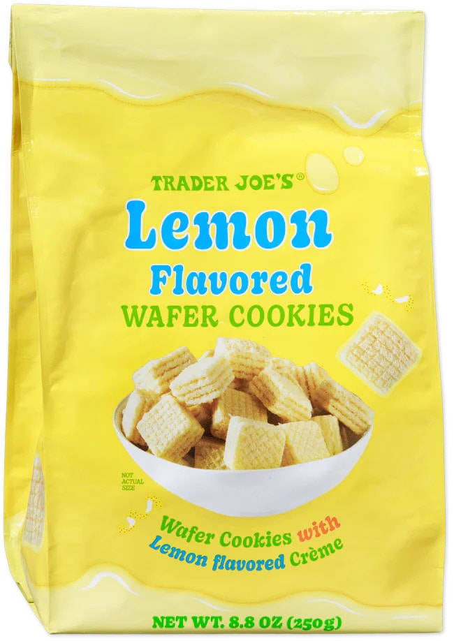 Lemon-Flavored Wafer Cookies: Trader Joe's New Lemon Flavored Wafer ...