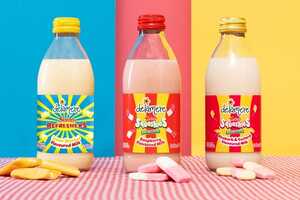 Candy-Flavored Milk Products: Delamere x Swizzels Flavored Milk Comes ...