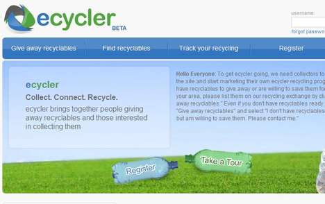 Virtual Recycling Communities: The Ecycler Site Connects People Who ...