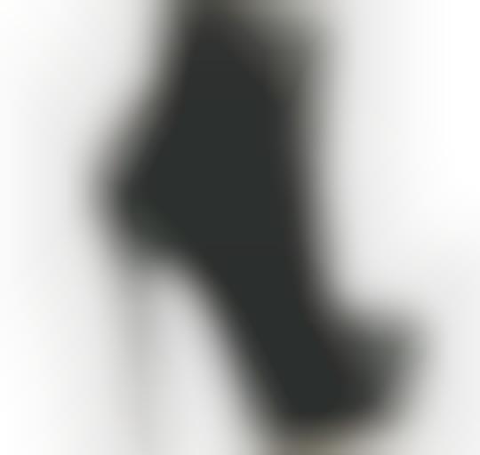 Double Platform Boots: Sky High Calf Boots by Gianmarco Lorenzi