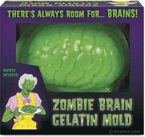Zombiefied Desserts: Brains, It's Whats for Dinner With the Zombie ...