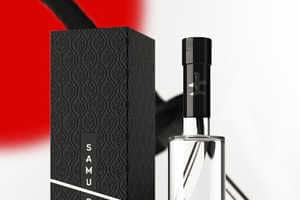 Sliced Package Designs: The Cutting-Edge Samurai Vodka
