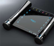 Visual Phones: This Mobile by Suhyun Kim Displays Messages on a Screen