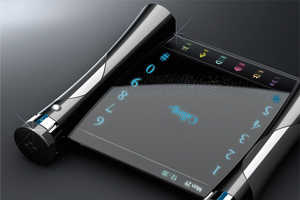 Visual Phones: This Mobile by Suhyun Kim Displays Messages on a Screen