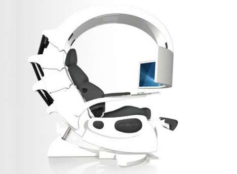 Scorpian-Like Workstations: The Emperor 200 Chair Will Alienate Loved Ones