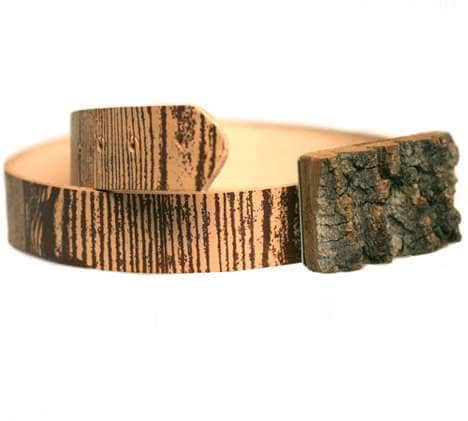 Lumberjack Wooden Belts : wooden belt
