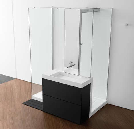 Shower-Sink Hybrids : Roca Showerbasin