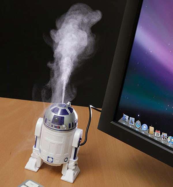 Geeky Humidifiers : R2D2 USB Humidifier