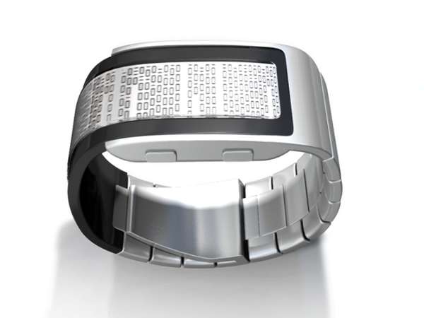 Computer Code Timepieces : Binary Flow