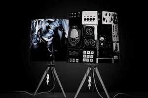 Sinister Graffiti Lamps : graf by successful living