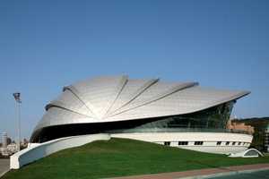 Silver Armadillo Buildings : dalian shell museum
