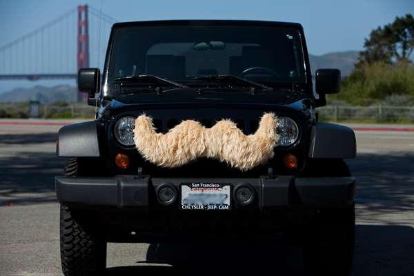 Mustached Mobiles : Carstache