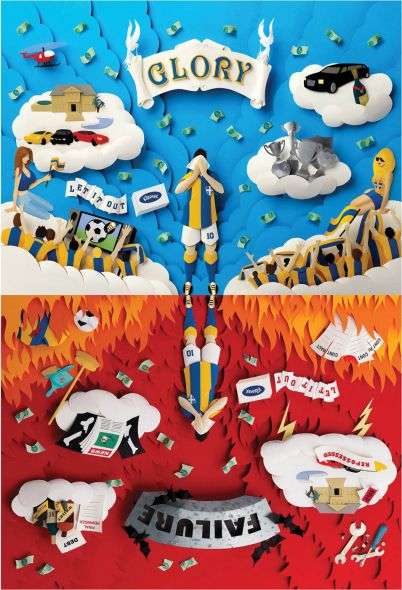 Pop-Up Tissue Ads : kleenex print campaign