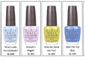 Ogre Manicures : OPIs Shrek Nail Polish