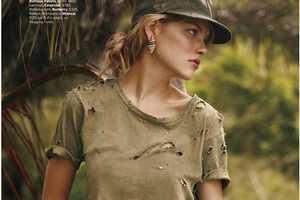 Feminine Military Fashion : Storming the Beach