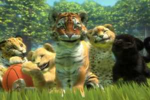 Virtual Tiger Pets : kinectimals