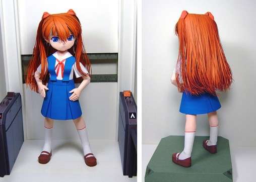 Anime Papercraft : pepakura paper toys