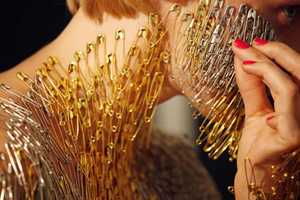 Safety Pin Body Art : Lucy McRaes Body