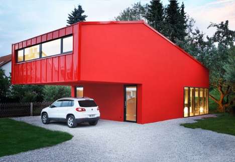 Red Block Homes : House V by Jakob Bader Architecture