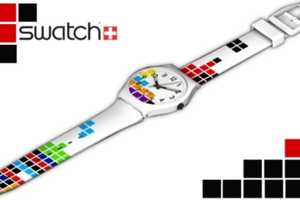Retro Gamer Watches : Tetris Swatch