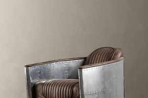 Aircraft-Inspired Seating : bomber plane aviator chair