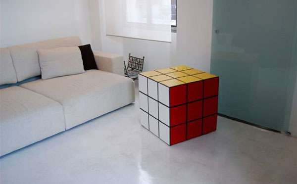 Puzzling Furniture : Rubik Cube Locker