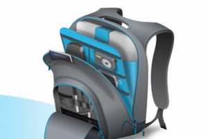 Gadget-Charging Knapsacks : Trek Support backpack