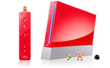 Color-Coded Consoles : Mario Red Wii