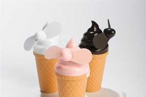 Frosty Dessert Fans : Ice Cream Cone Fan