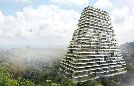Sustainable Prism Apartments : Pyramid Project