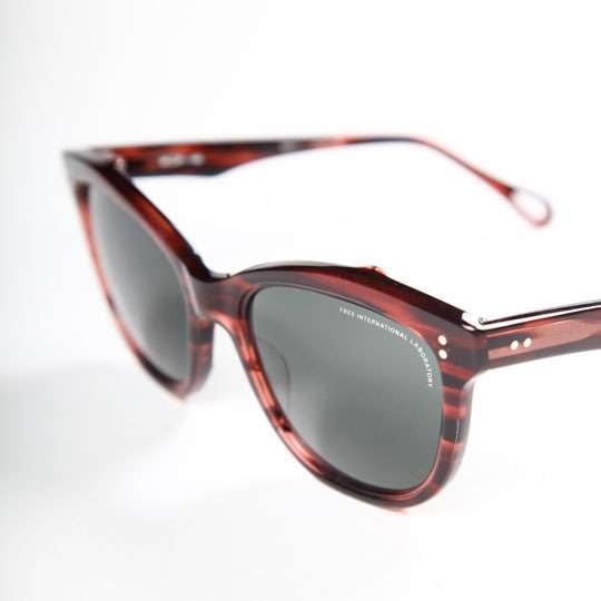 Leather-Armed Shades : Visvim Dita Sunglasses Leather-Armed Shades : Visvim Dita Sunglasses