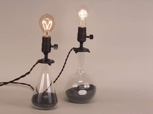 Laboratory Lighting : Beaker Table Lamp