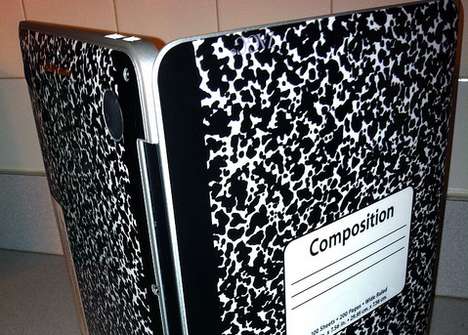 Academic Laptop Skins : Composition Notebook decal