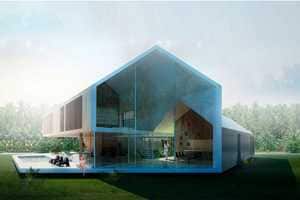 Angular Prismatic Abodes : we architecture triangle house