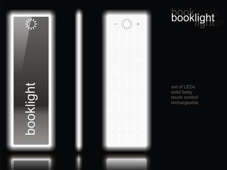 Luminous Bookmarks : book light
