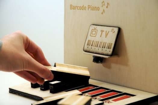 Interactive Musical Blocks : Barcode Piano