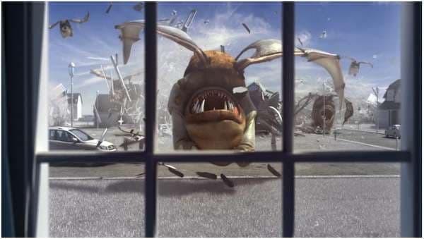 House-Demolishing Monster Ads : Terminix commercial