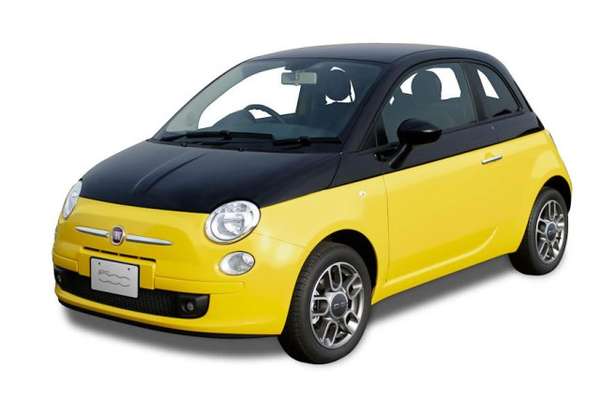 Exclusive Bumblebee Hatchbacks : Fiat 500 Pop Bi