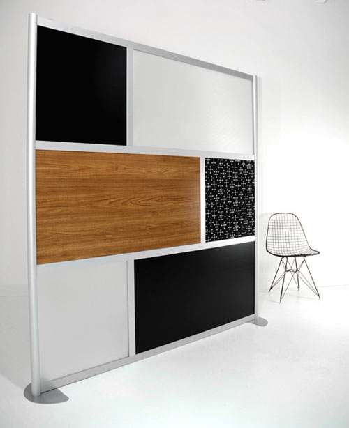 Simple Patchwork Separators : MILKwall by Design Milk