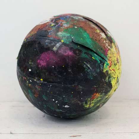 Recycled Rubbish Sculptures : dan colen blowin in the wind